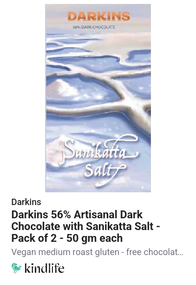 Darkins: Darkins 56% Artisanal Dark Chocolate with Sanikatta Salt ...