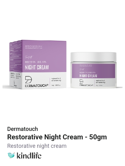 Dermatouch: Restorative Night Cream - 50gm