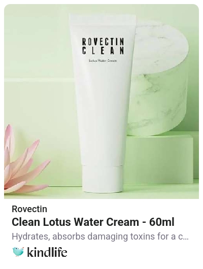 Buy Rovectin Clean Lotus Water Cream - 60ml Online at Best Price in ...