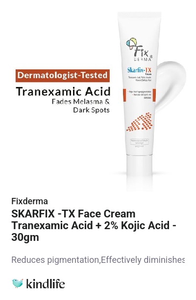 Skin :: Moisturisers :: Cream moisturisers :: SKARFIX -TX Cream - 30gm ...