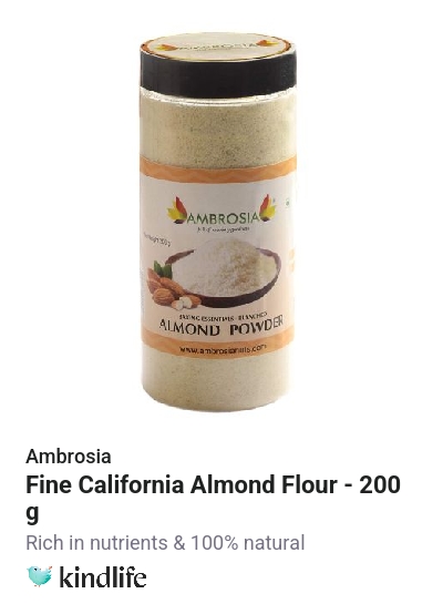 Ambrosia: Fine California Almond Flour - 200 g