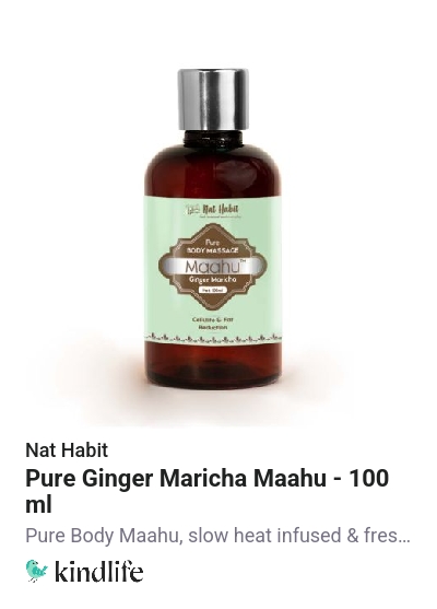 Nat Habit: Pure Ginger Maricha Maahu - 100 ml