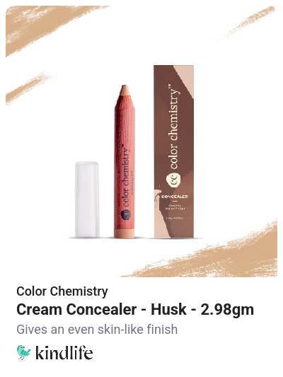Buy Color Chemistry Cream Concealer - Husk - 2.98gm Online at Best ...