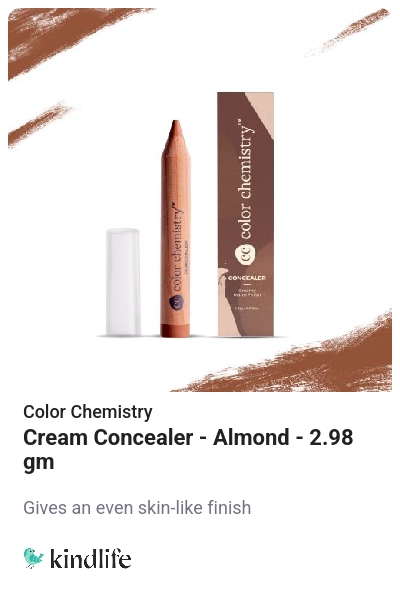 Color Chemistry: Cream Concealer - Almond - 2.98 gm