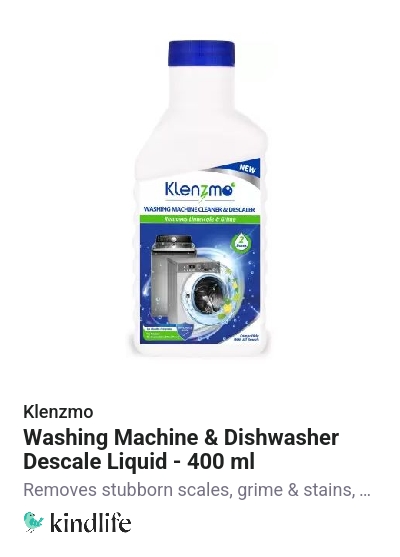 Klenzmo: Washing Machine & Dishwasher Descale Liquid - 400 ml