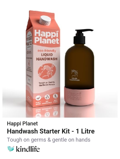 Happi Planet: Handwash Starter Kit - 1 Litre