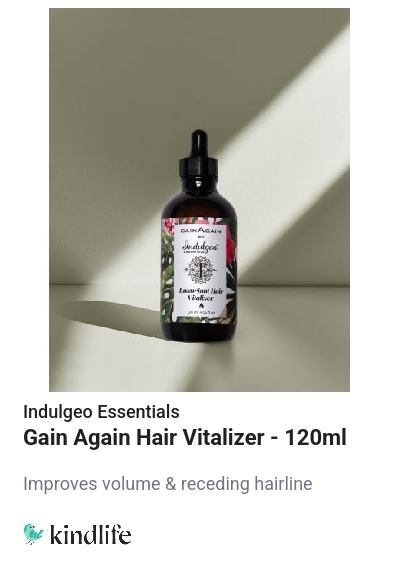 Indulgeo Essentials: Gain Again Hair Vitalizer - 120ml