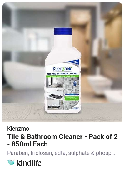 Klenzmo: Tile & Bathroom Cleaner - Pack of 2 - 850ml Each
