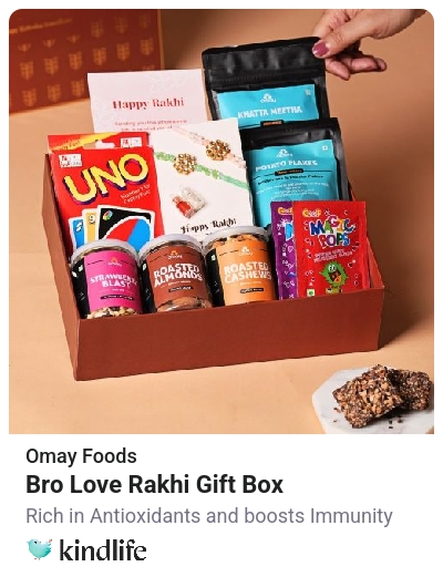 Omay Foods: Bro Love Rakhi Gift Box