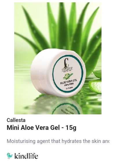 Callesta: Mini Aloe Vera Gel - 15g