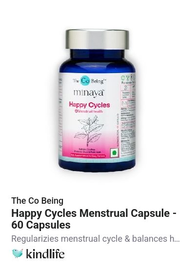 Buy The Co Being Happy Cycles Menstrual Capsule - 60 Capsules Online at ...