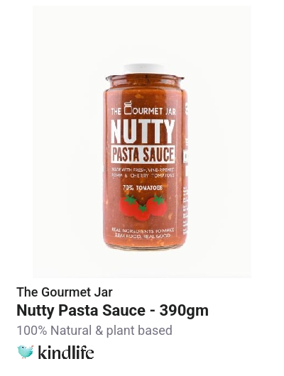The Gourmet Jar: Nutty Pasta Sauce - 390gm