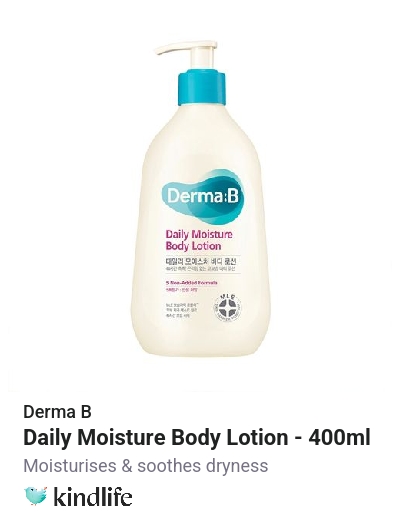 Derma B: Daily Moisture Body Lotion - 400ml