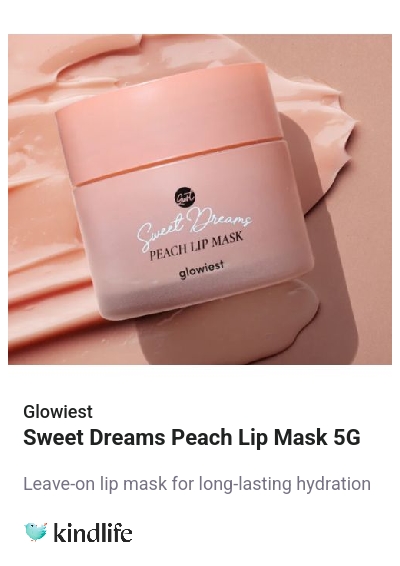 Glowiest: Sweet Dreams Peach Lip Mask 5G