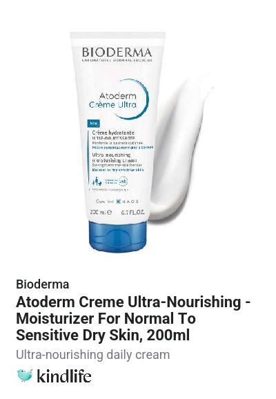 Bioderma: Atoderm Creme Ultra-Nourishing - Moisturizer For Normal To...
