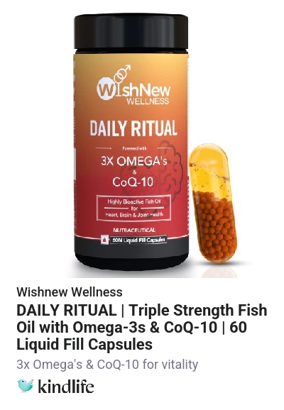 Wishnew Wellness: DAILY RITUAL | Triple Strength Fish Oil with Omega-3s