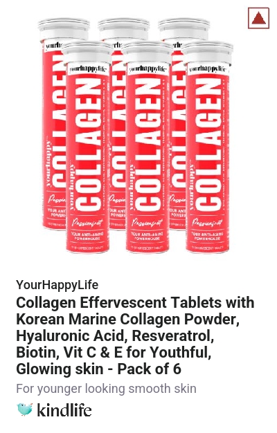 YourHappyLife: Collagen Effervescent Tablets with Korean Marine Collagen...