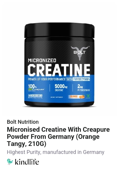Bolt Nutrition: Micronised Creatine With Creapure Powder From Germany ...