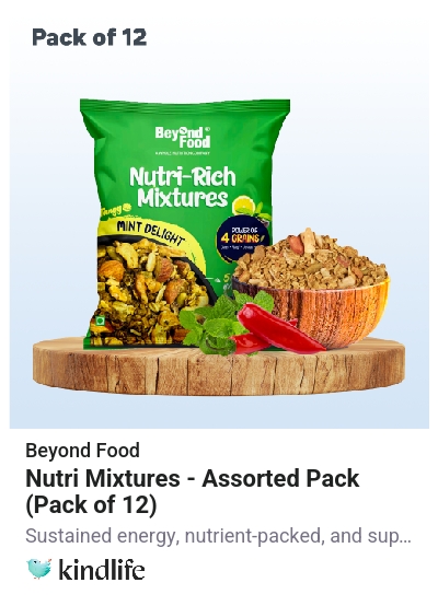 Beyond Food: Nutri Mixtures - Assorted Pack (Pack of 12)