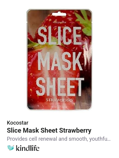 Kocostar: Slice Mask Sheet Strawberry