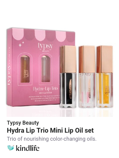 Typsy Beauty: Hydra Lip Trio Mini Lip Oil set