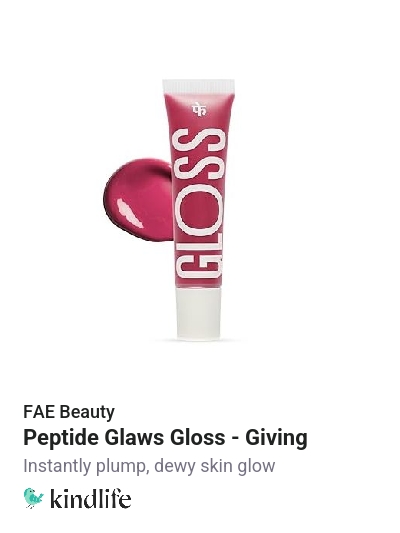 FAE Beauty: Peptide Glaws Gloss - Giving
