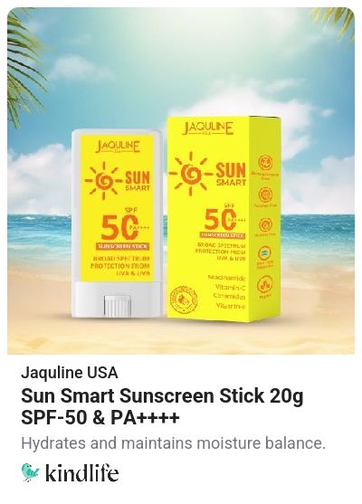 Jaquline USA: Sun Smart Sunscreen Stick 20g SPF-50 & PA++++