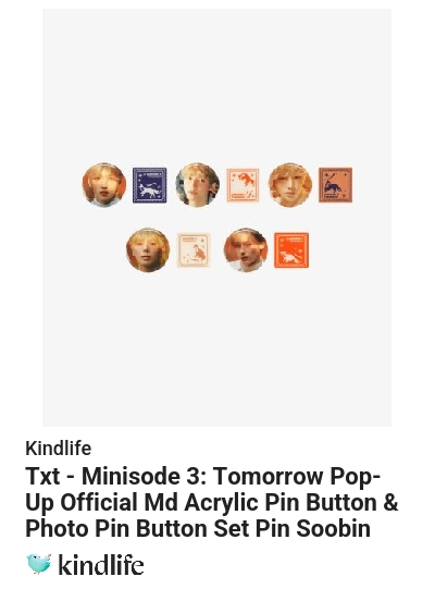 Cokodive: Txt - Minisode 3: Tomorrow Pop-Up Official Md Acrylic Pin ...