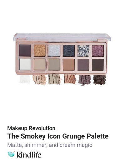 Makeup Revolution: The Smokey Icon Grunge Palette