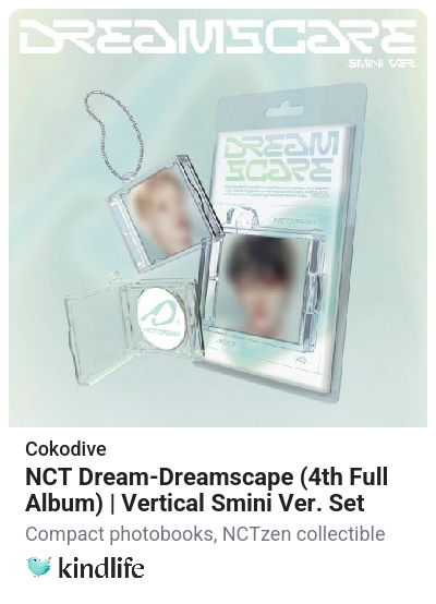 Cokodive: NCT DREAM - DREAMSCAPE 4TH FULL ALBUM VERTICAL SMINI VER SET