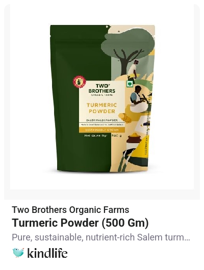 Two Brothers Organic Farms: Turmeric Powder (500 Gm)