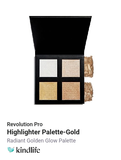 Revolution Pro: Highlighter Palette-Gold