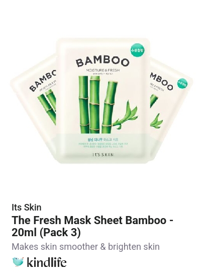 Skin :: Masks :: Other masks :: The Fresh Mask Sheet Bamboo - 20ml ...