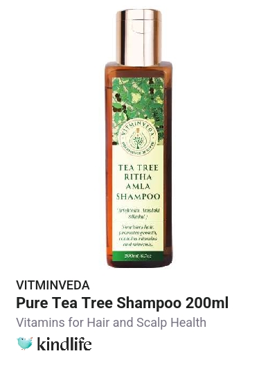 Buy VITMINVEDA Pure Tea Tree Shampoo 200ml Online at Best Price in ...