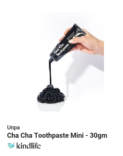 Unpa: Cha Cha Toothpaste Mini - 30gm