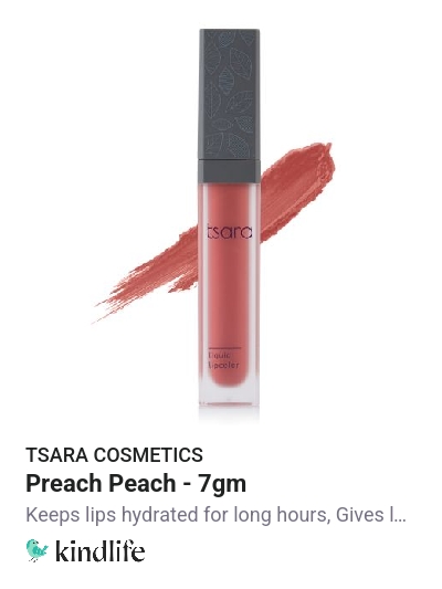 TSARA COSMETICS: Preach Peach - 7gm