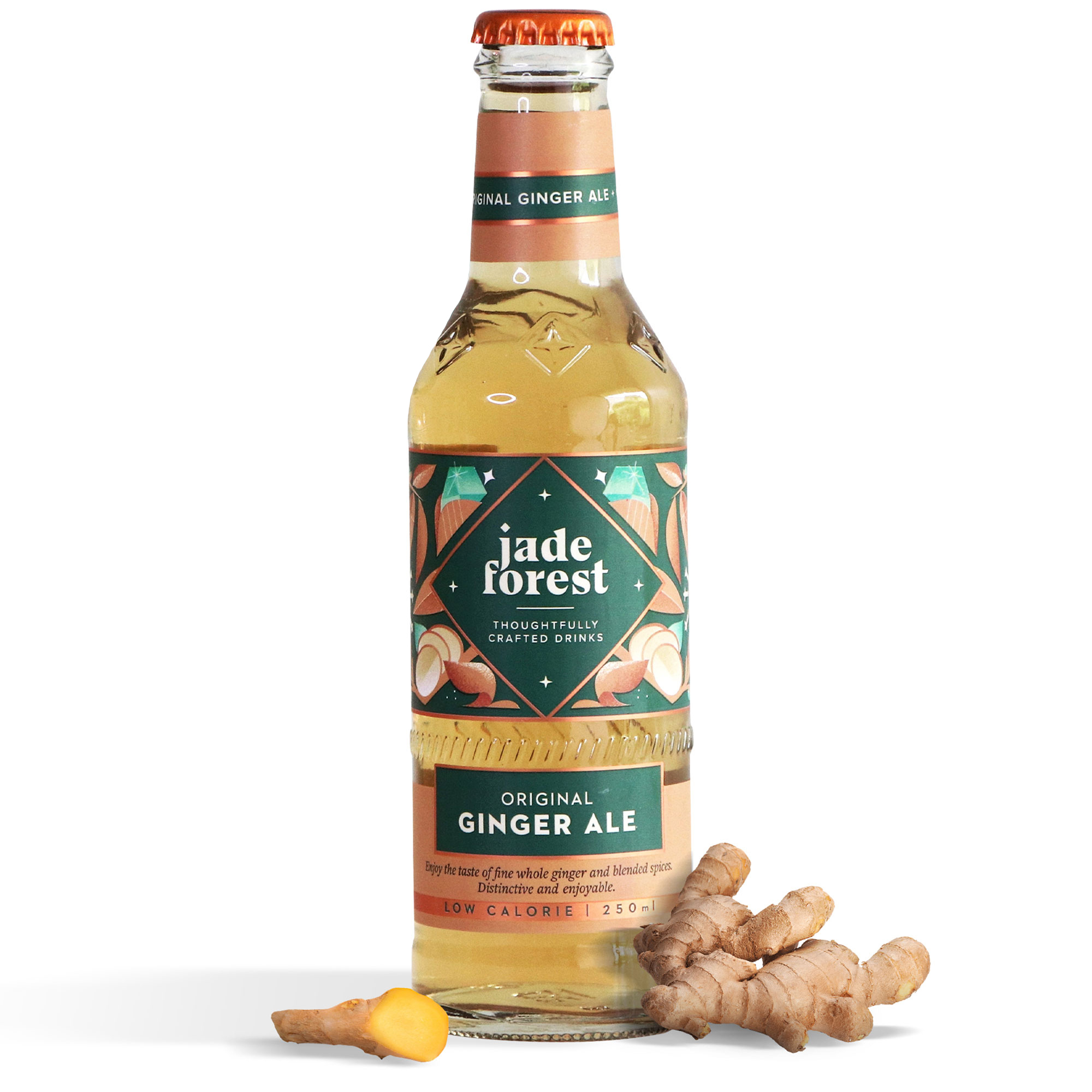 Jade Forest: Original Ginger Ale - Pack of 6 (250ml each)