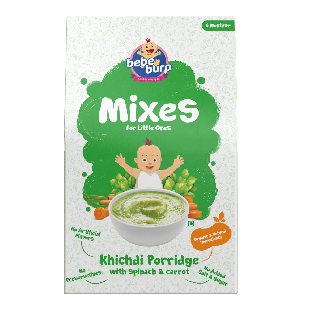BEBE BURP: Baby Food Instant Khichdi (Porridge) Mix - 200gm