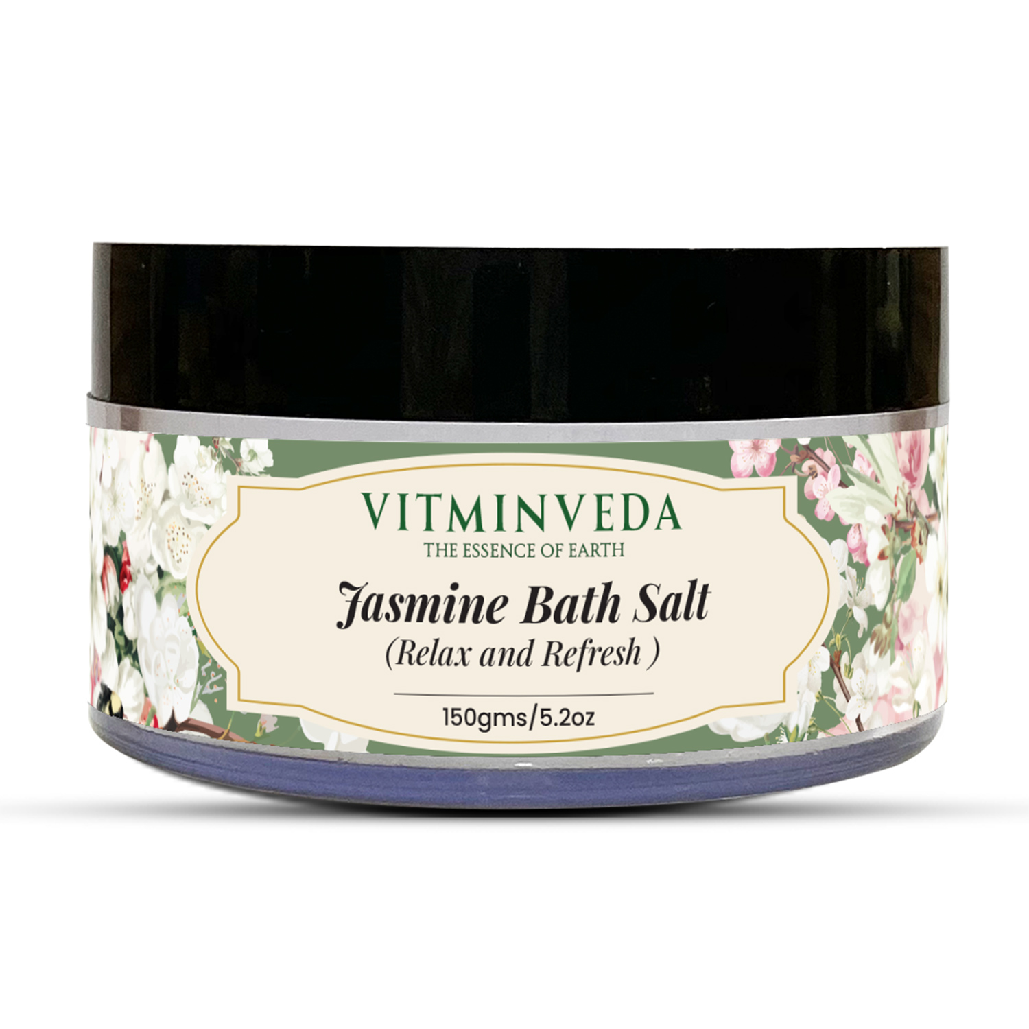VITMINVEDA: Natural Jasmine Bath Salt - 150 gm