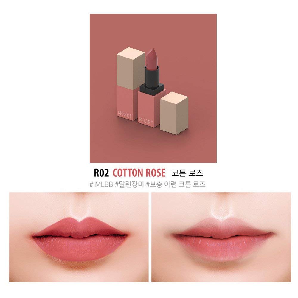 MOART: Velvet Lip Stick R2 Cotton Rose - 3.5gm