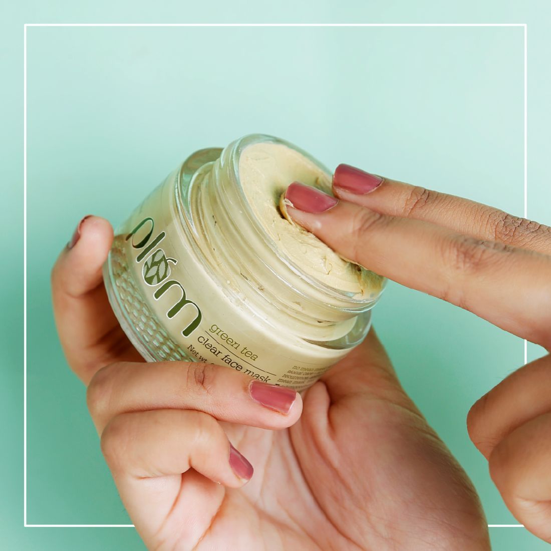 Plum: Plum Green Tea Clear Face Mask