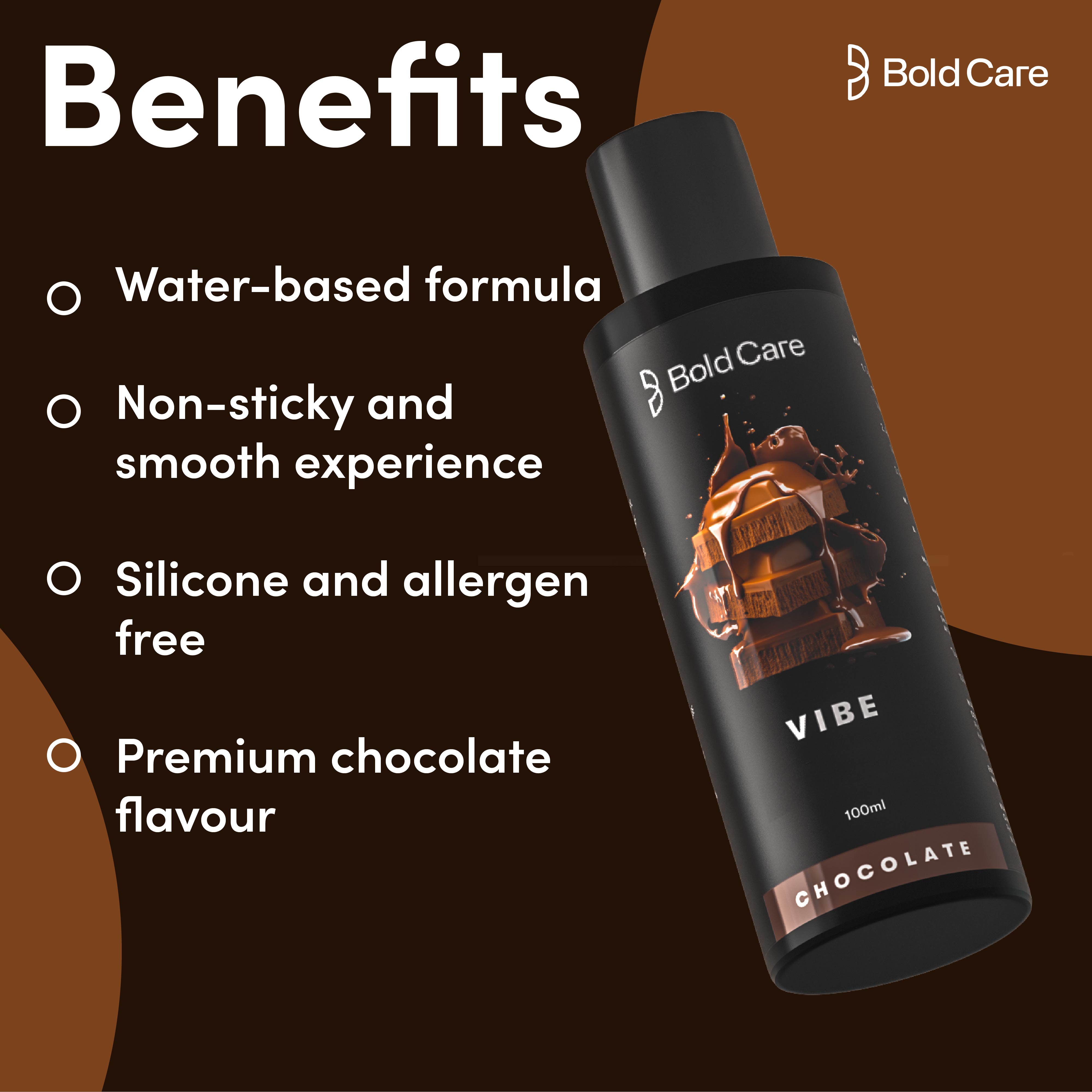 Bold Care: Chocolate Vibe - Intimate Lube & Massage Gel - 100ml