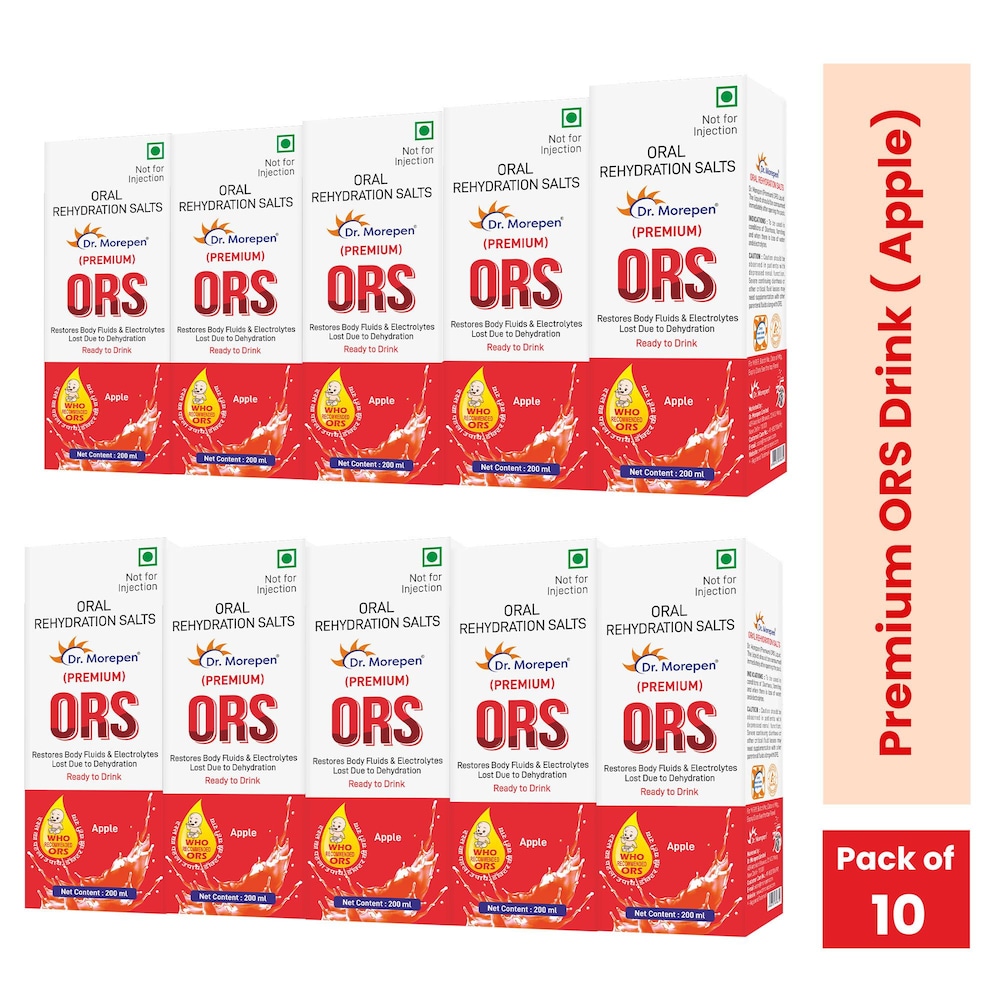 Dr. Morepen: Premium ORS Drink With Electrolytes for Instant Hydration ...