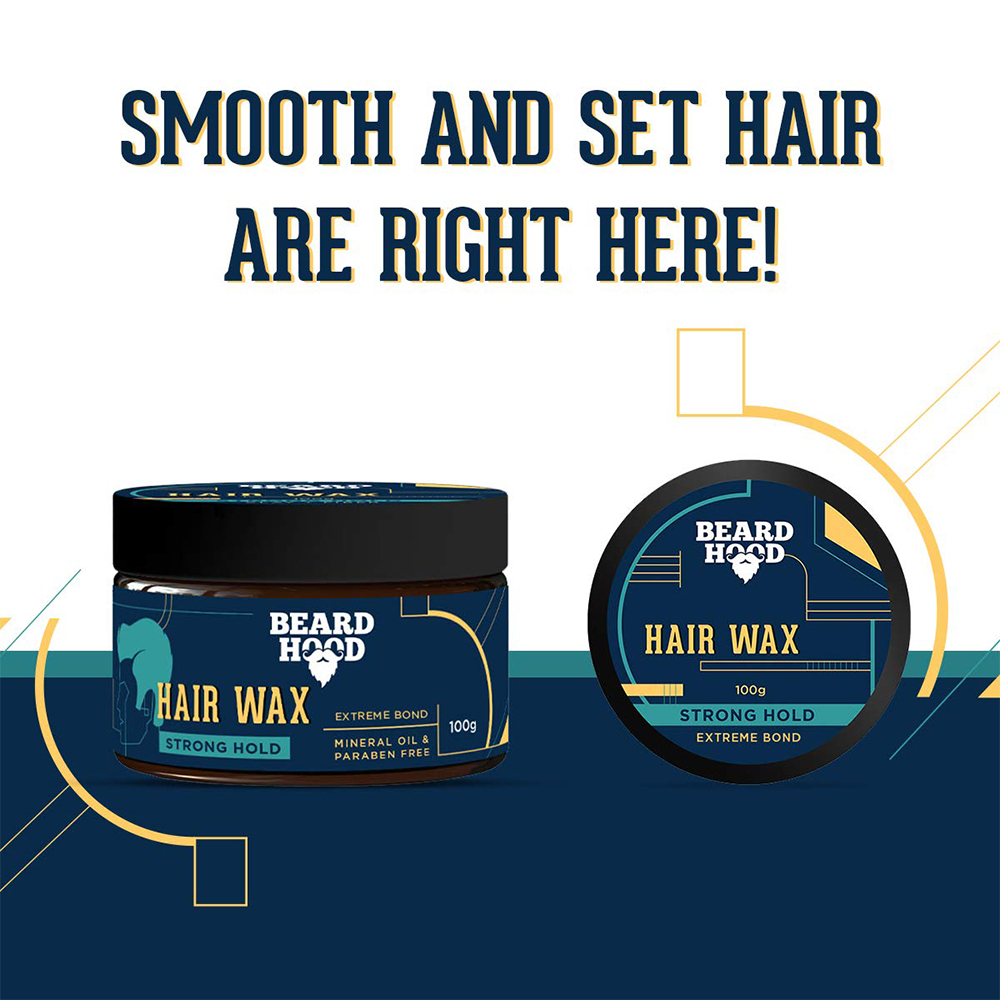 Beardhood Hair Wax For Men 100 G