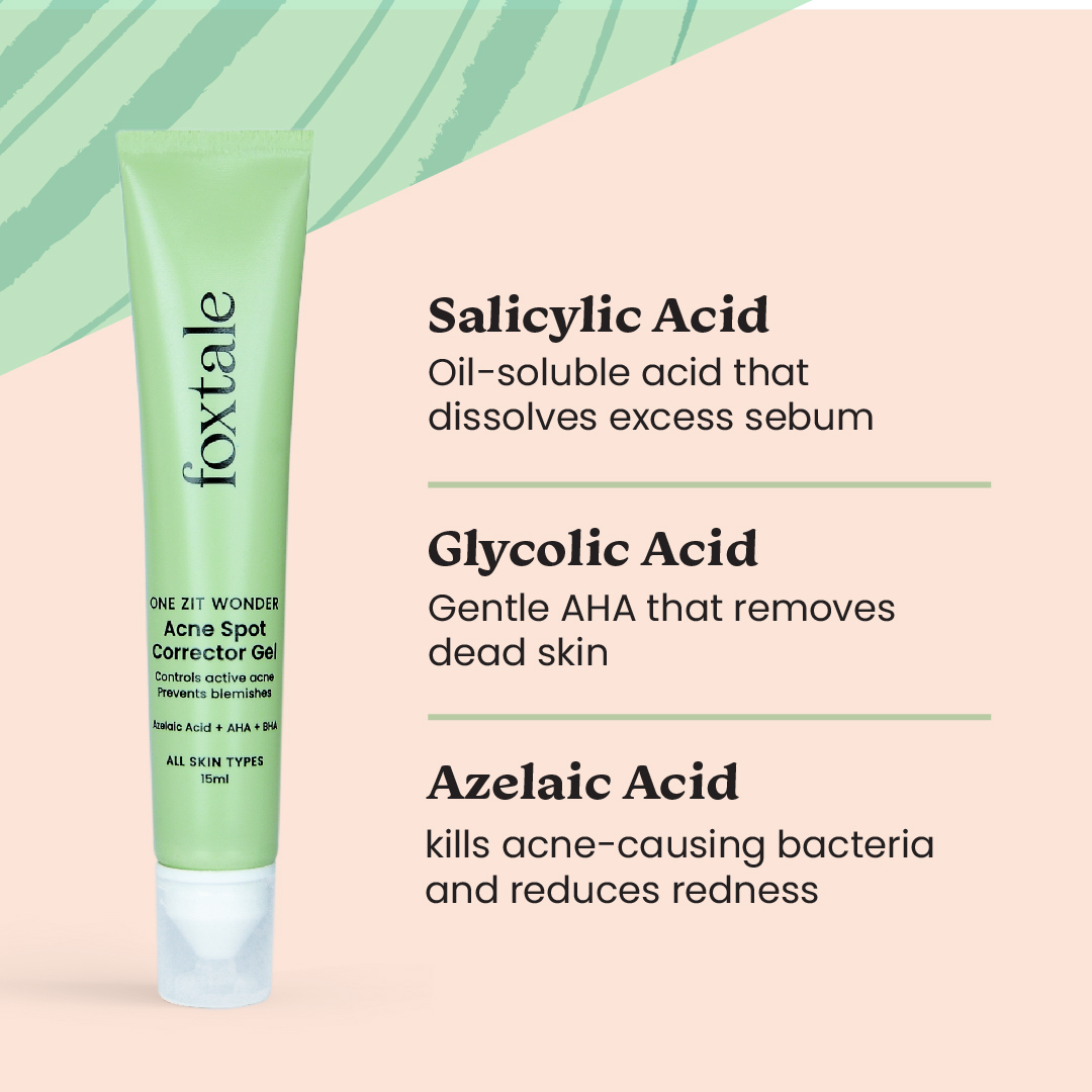Foxtale: One Zit Wonder Acne Spot Corrector Gel - 15ml