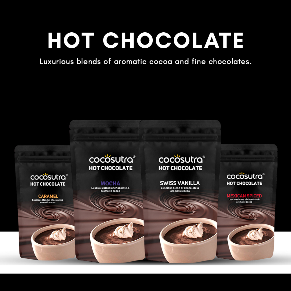 Cocosutra: Peppermint Hot Chocolate Mix - 100gm