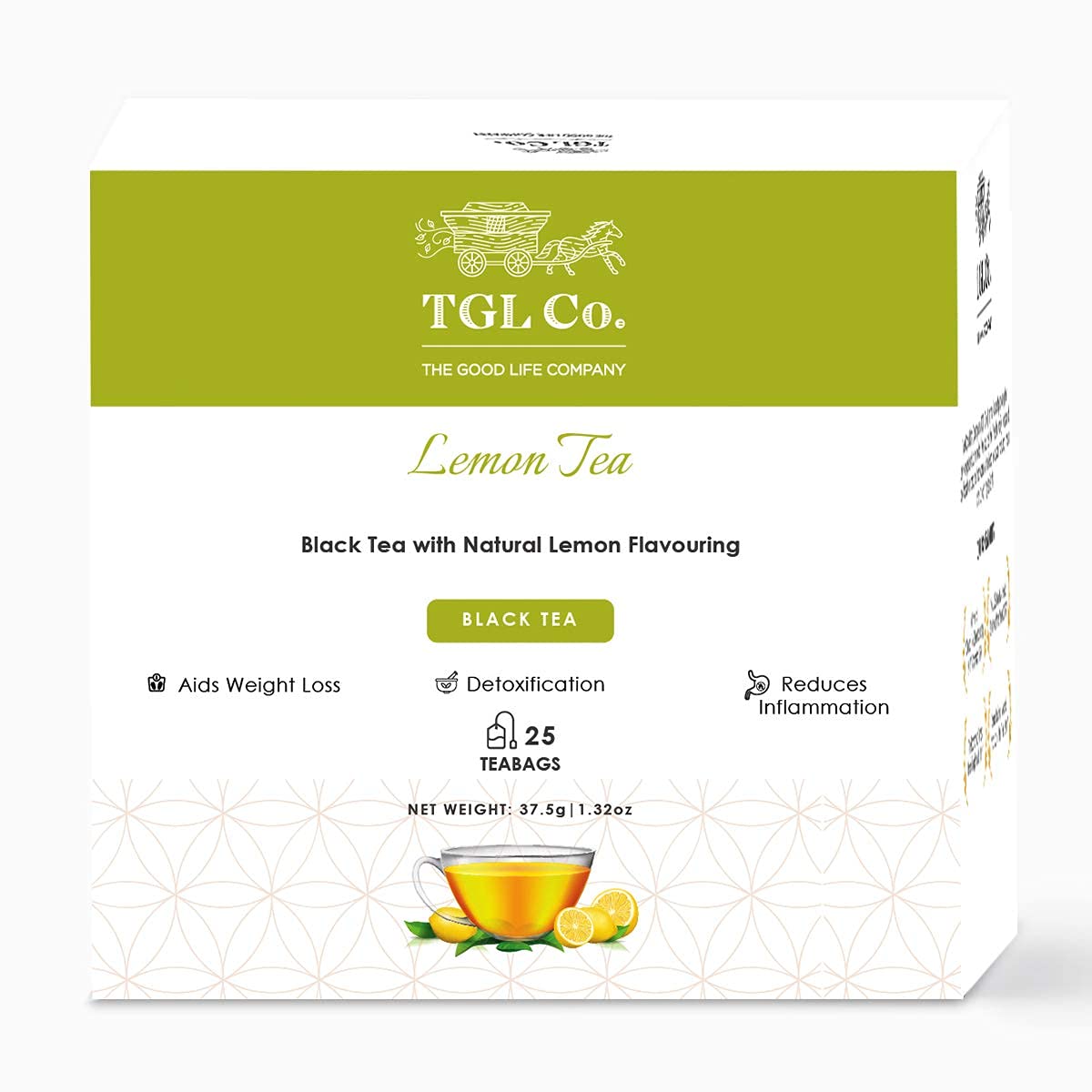 In The Body :: Beverages :: Tea :: Lemon Tea - 25 Teabags - Well-Being ...