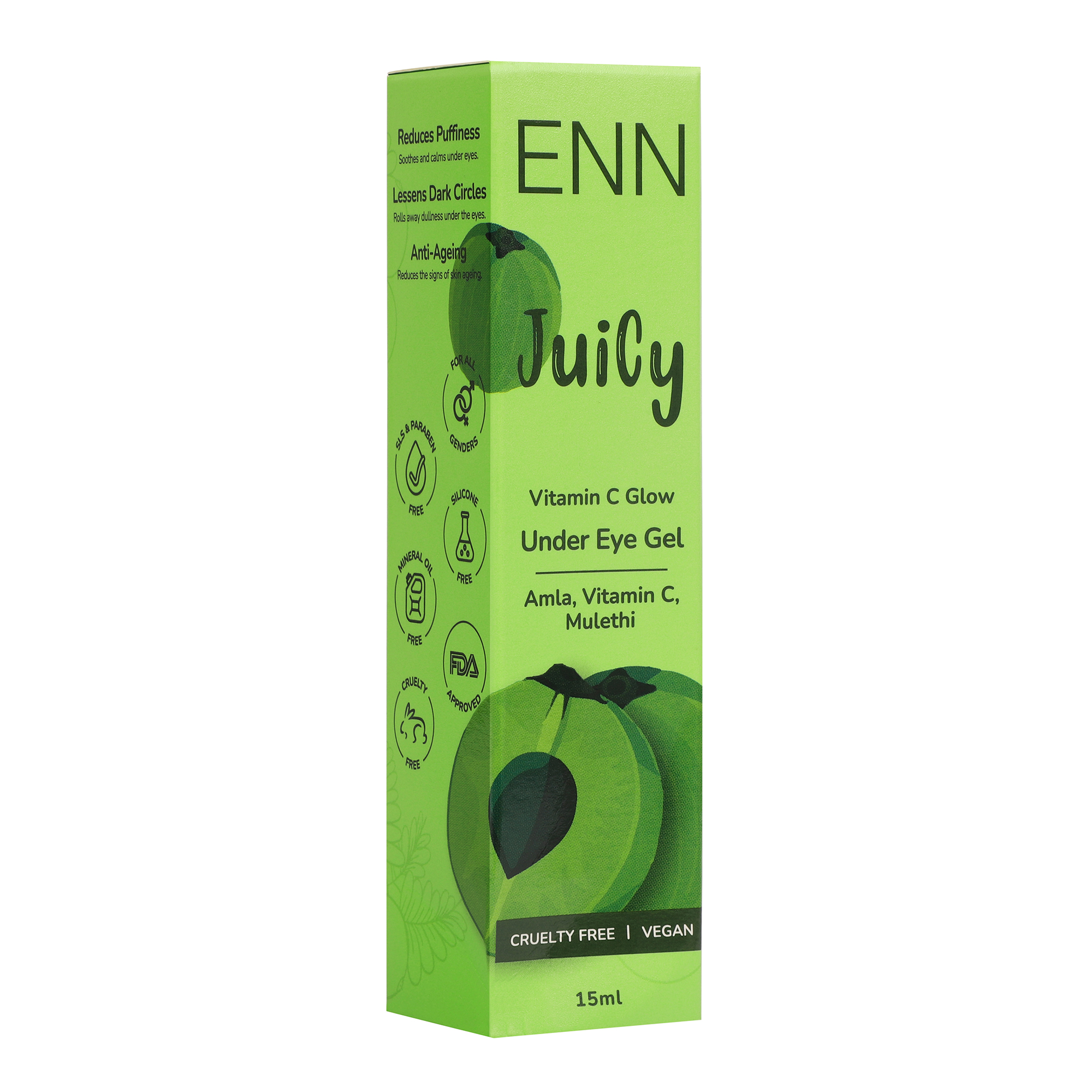 Enn Beauty: Juicy Vitamin C Under Eye Gel - 15ml