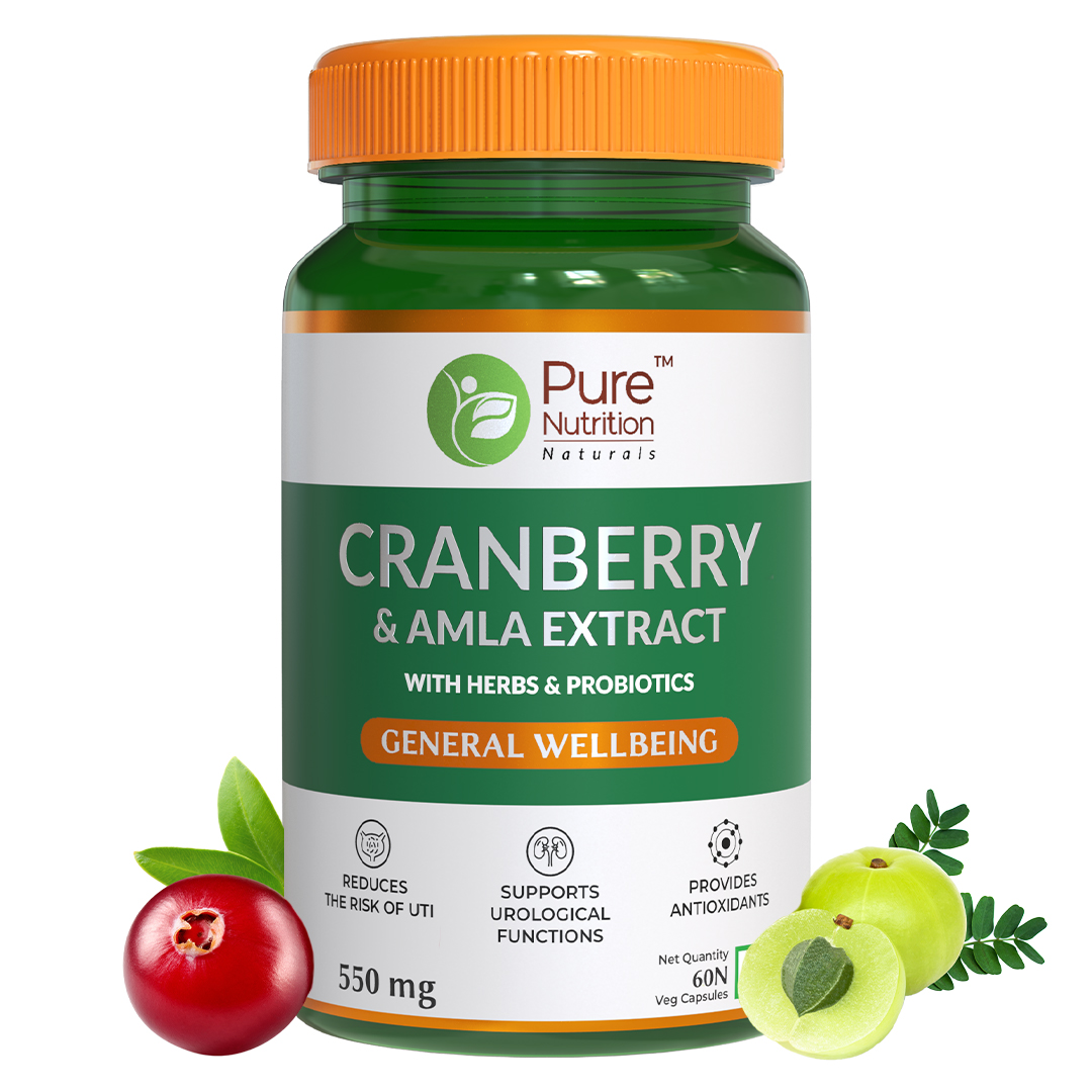 Pure Nutrition: Cranberry Capsules - 60 Capsules