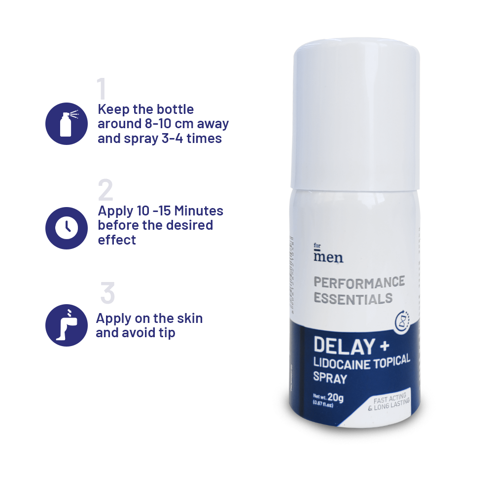 ForMen: Delay Spray - Long Lasting Spray for Men